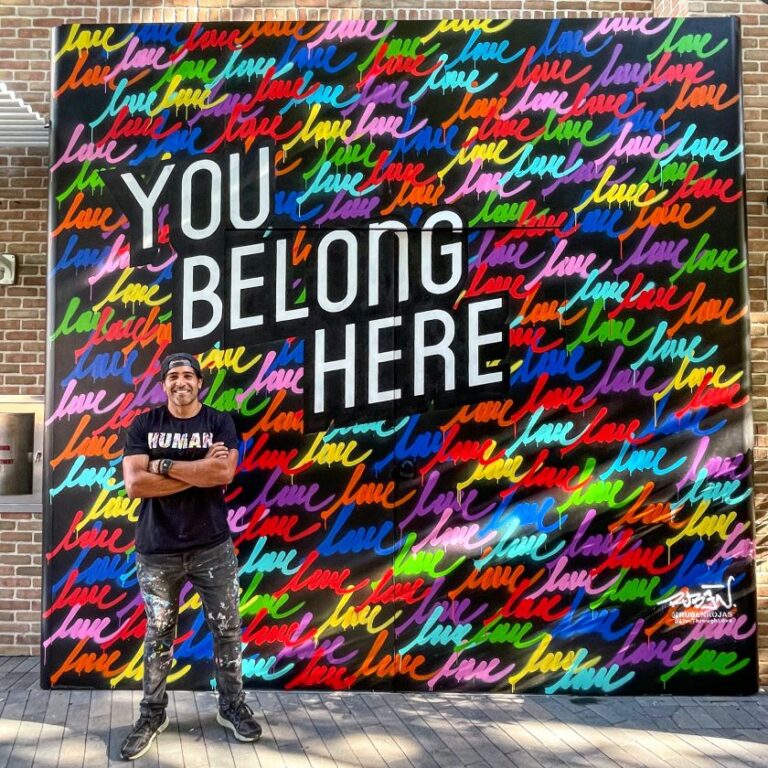 Artist Ruben Rojas spreads the love where we need it most – Millennium ...