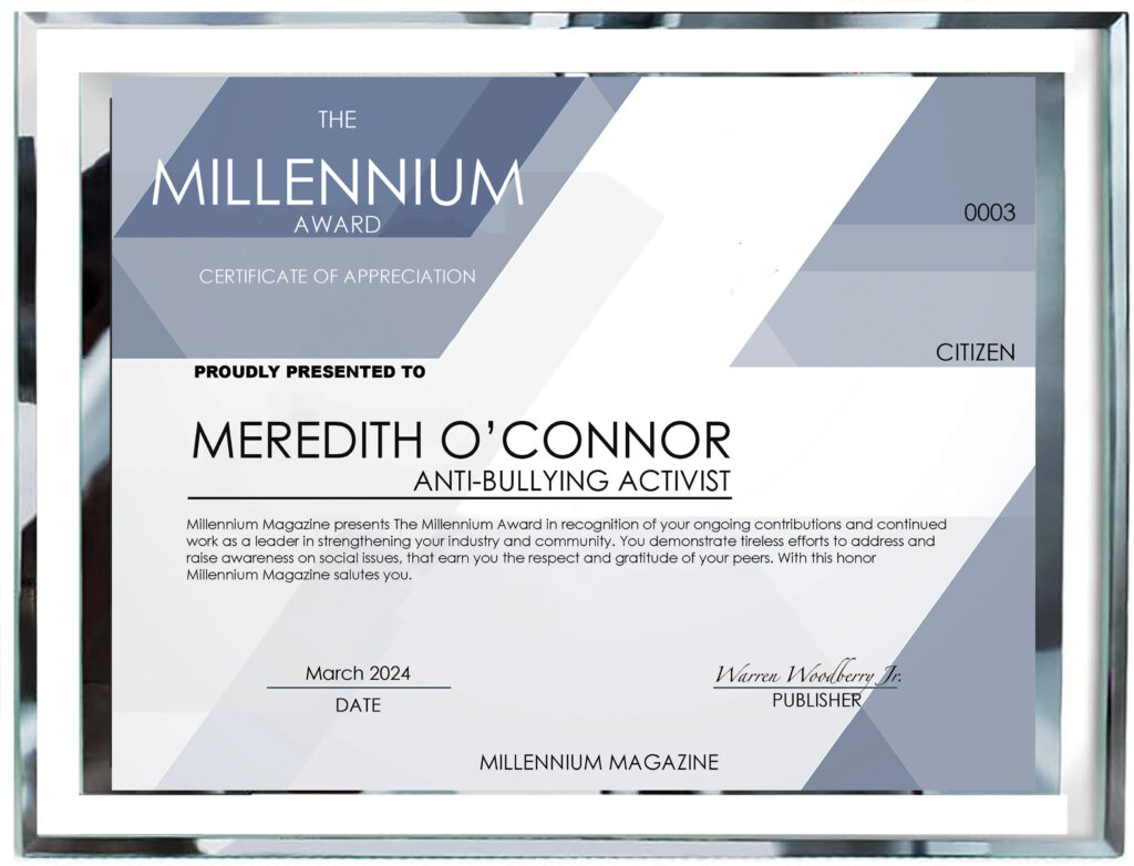 Meredith O'Connor - Pop Sensation and Iconic Mental Health Activist ...